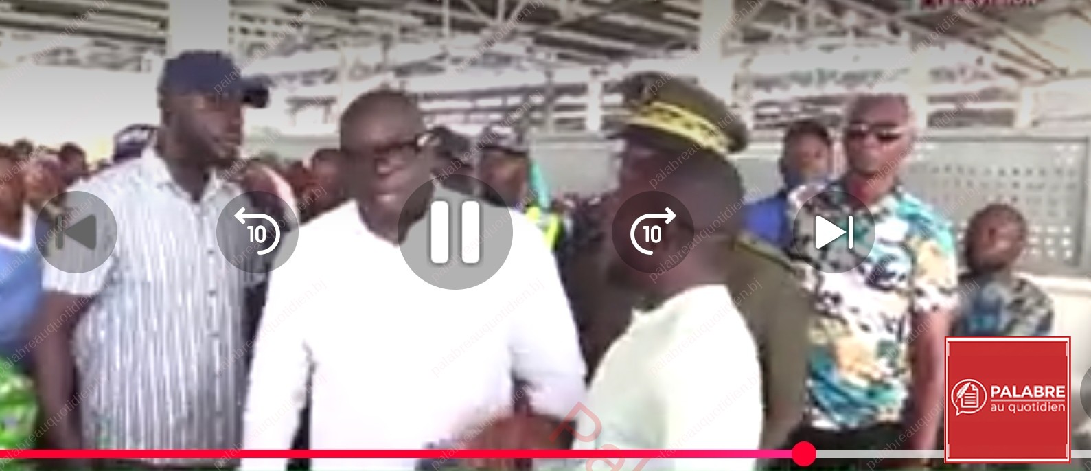 Djougou : Rachidi Gbadamassi célèbre un marché moderne et appelle les ...